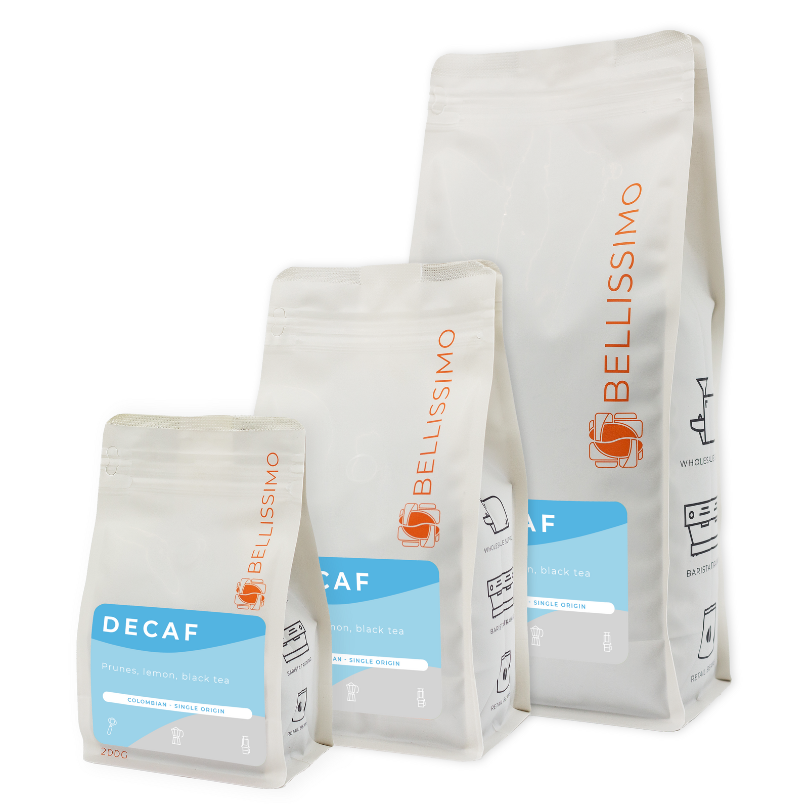 Decaf Coffee Blend - Coffee Blends | Bellissimo Coffee